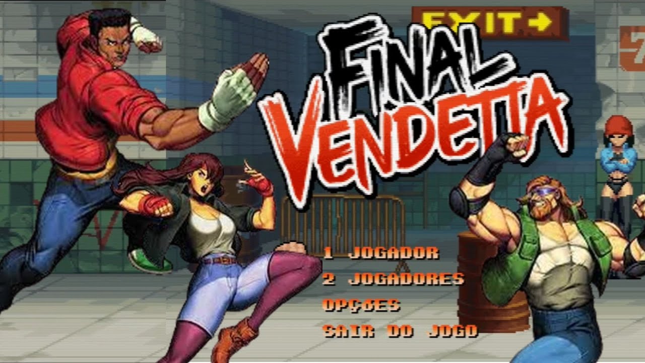 Final Vendetta: modo arcade [PC game] fãdejogos - YouTube