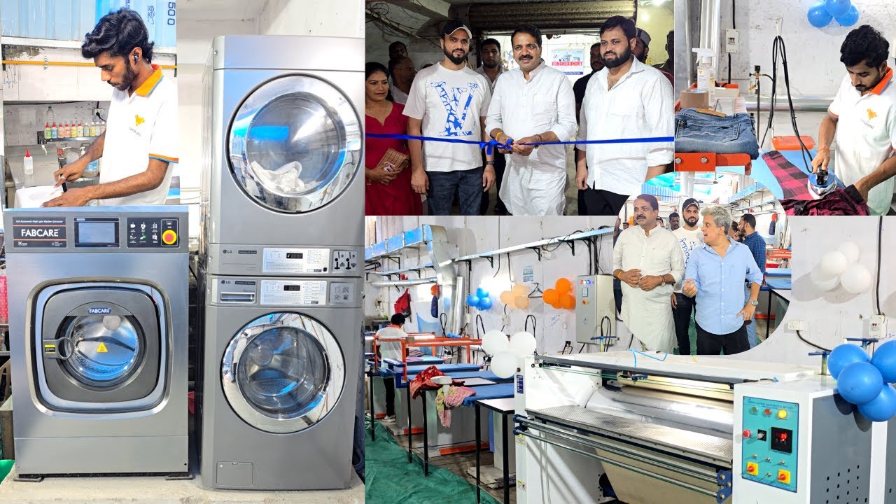 Mira Bhayandar Dhobilite Dry Cleaning & Laundry Factory, MLA Narendra ...