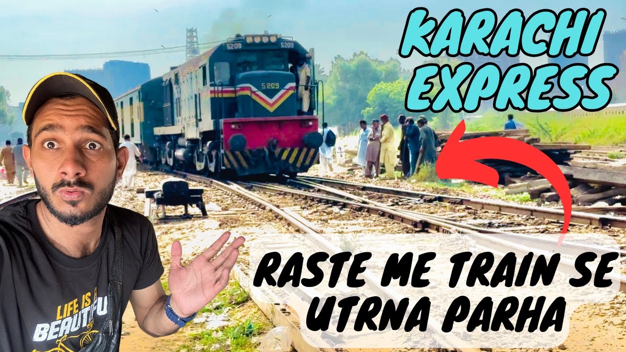 Karachi Express Train Review | Lahore to Karachi | Economy Class ...