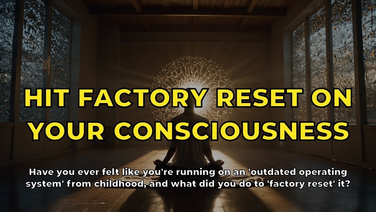 Hit Factory Reset On Your Consciousness - YouTube