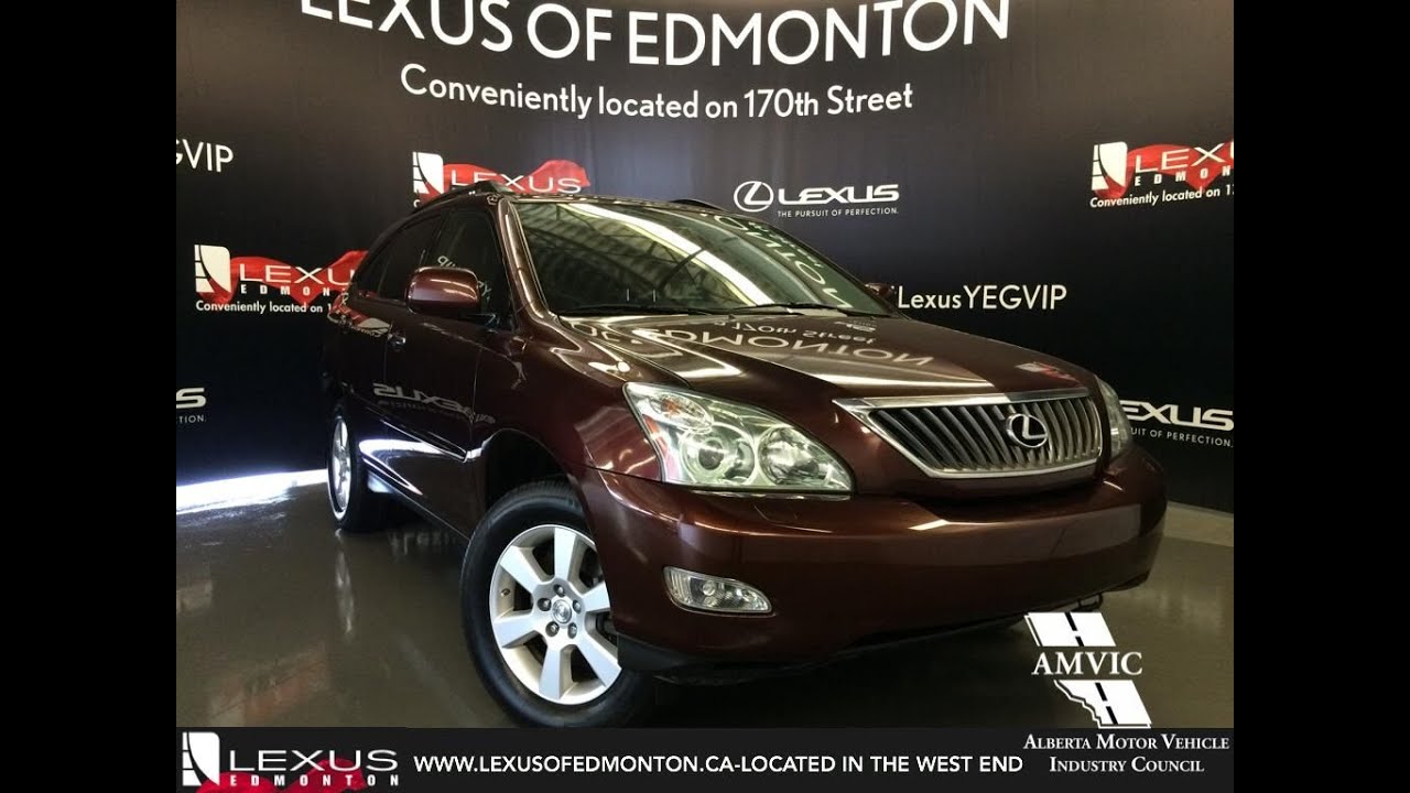 Used 2009 Copper Brown Lexus RX 350 4WD Walkaround Review | Airdrie ...