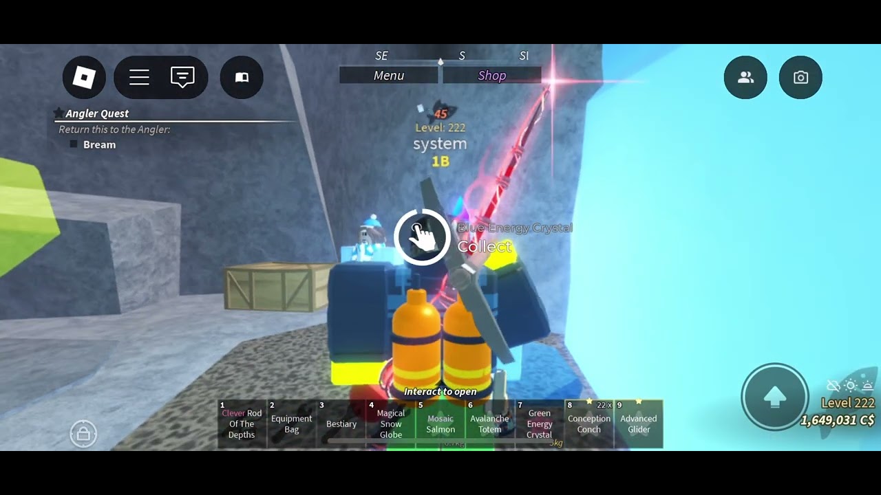 How to get heaven rod in fisch - YouTube