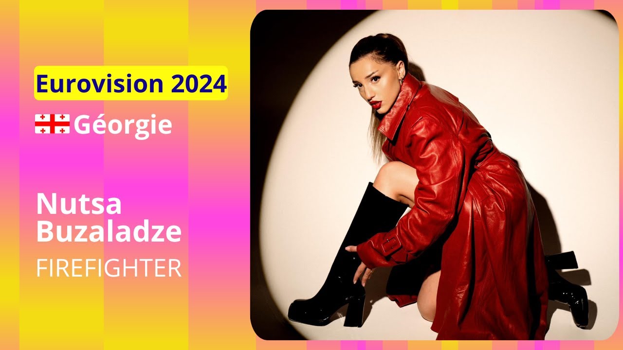 Nutsa Buzaladze « FIREFIGHTER » - Géorgie 🇬🇪 - #Eurovision 2024 - YouTube