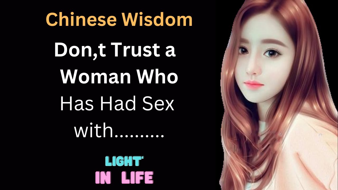 Chinese Wisdom || Great Sayings & Proverbs || Wisdom from China - YouTube