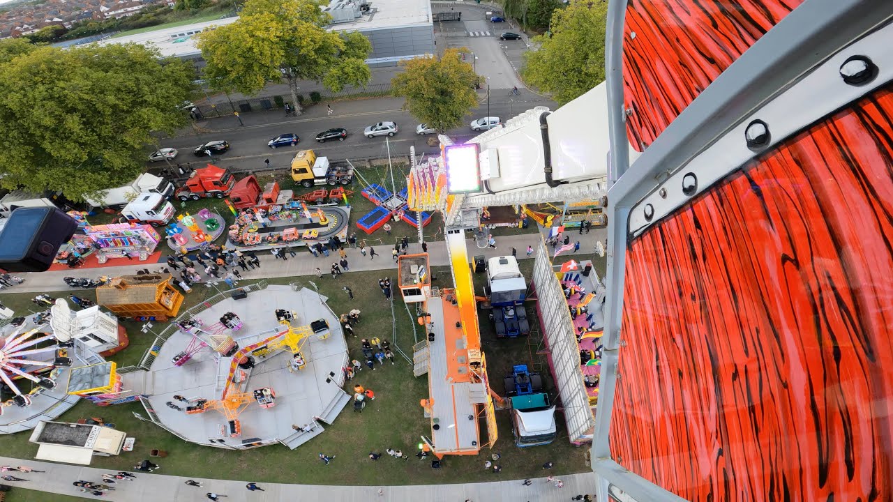 Over The Falls (Alan Jenkins) On Ride Nottingham Goose Fair 2022 - YouTube