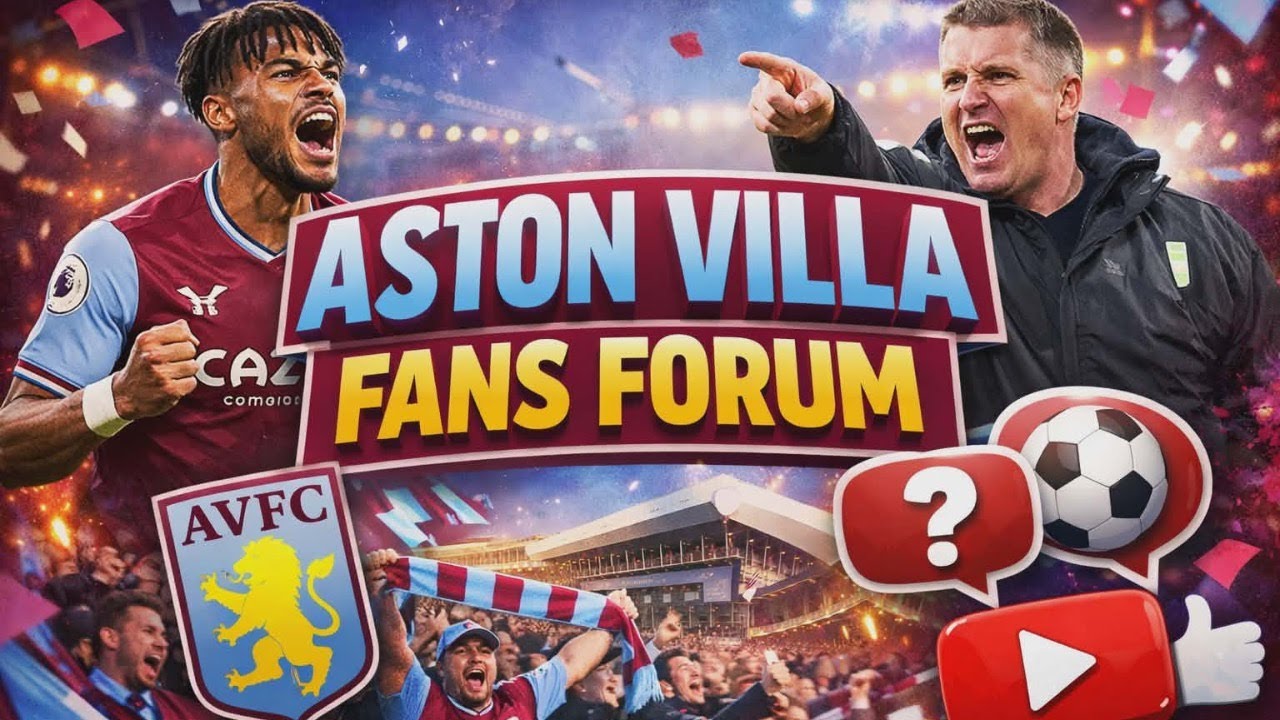 FOOTBALL PHONE IN | VILLA FANS FORUM | IS EMERY STARTING TO LOSE THE ...