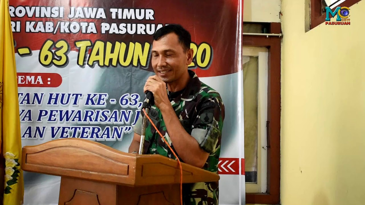 Memantapkan Upaya Pewarisan JSN "45 I HUT LVRI Ke-63 Tahun 2020 - YouTube