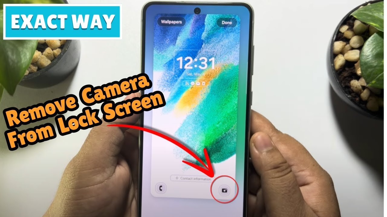 How to Remove Camera from Lock Screen on android (New Update) - YouTube