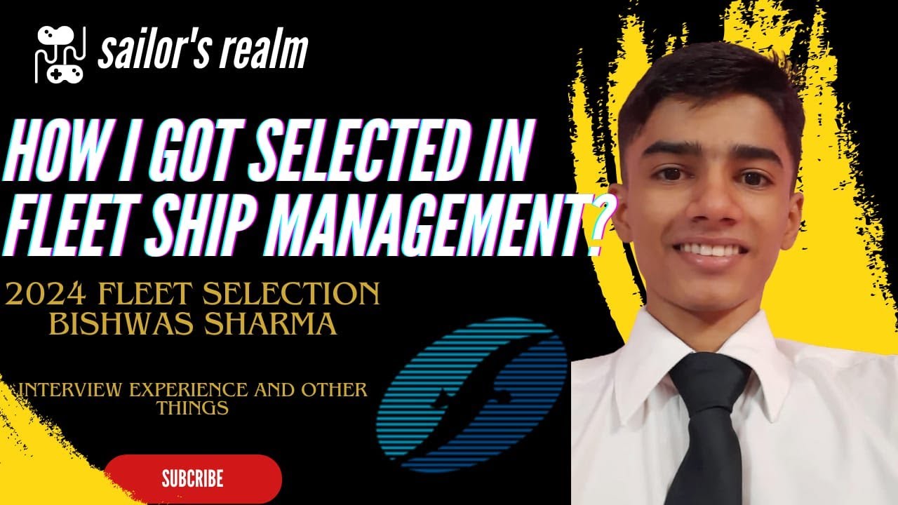 HOW I CLEARED FLEET INTERVIEW?| GENUINE EXPERIENCE SHARED| SAILOR'S ...