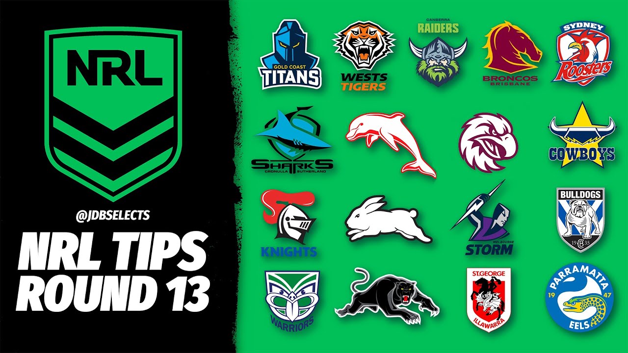 NRL TIPS & PREDICTIONS - ROUND 13 2024 - YouTube