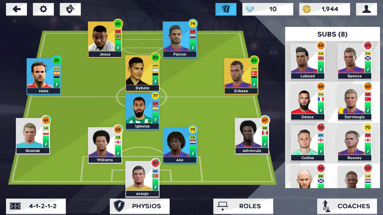 DLS 21 review (how to have two teams) - YouTube