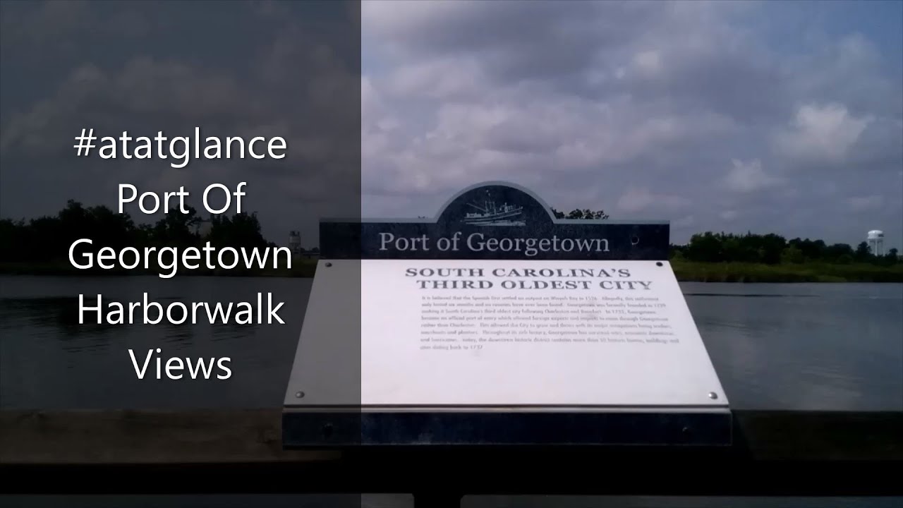 #ataglance Port Of Georgetown, South Carolina - YouTube