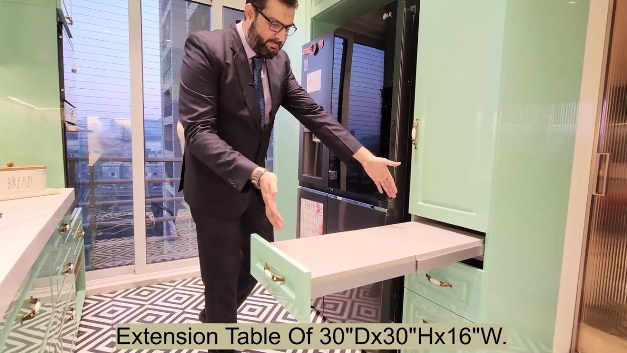 Modular Kitchen | PU Finish | Vintage Look - YouTube