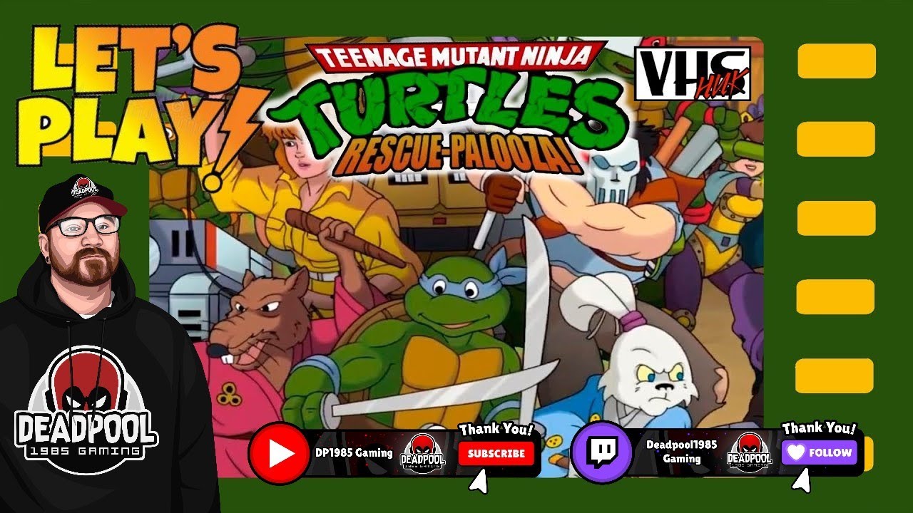 Teenage Mutant Ninja Turtles - Rescue Palooza (Playthrough ) 🎮 - YouTube