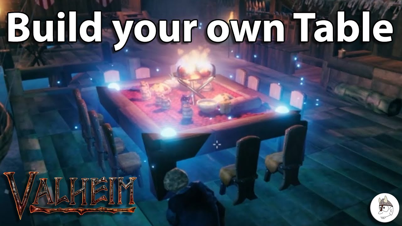 Valheim - Building - A Big Table - YouTube