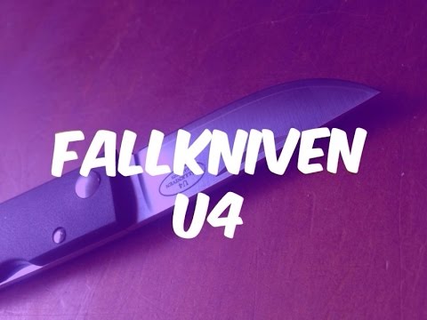 Fallkniven U4 folding pocket knife - YouTube