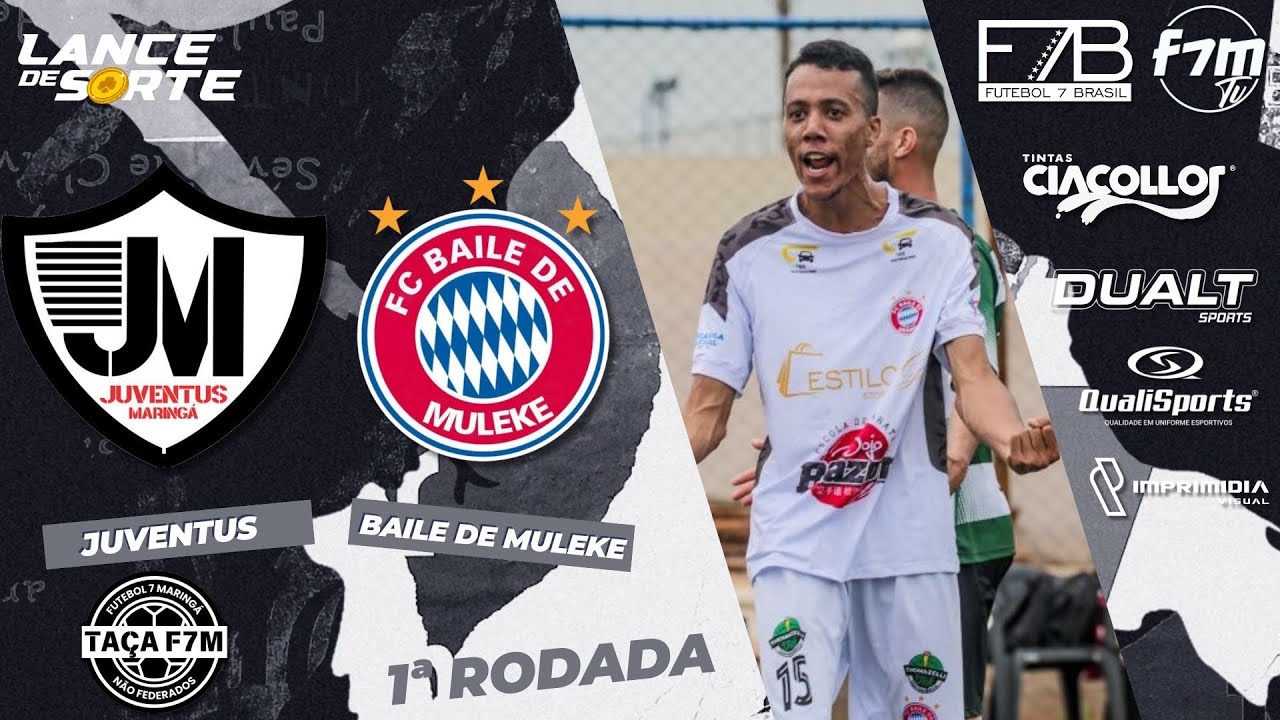 JUVENTUS X BAILE DE MULEKE - TAÇA FUTEBOL 7 MARINGÁ - NF - 2024 - YouTube