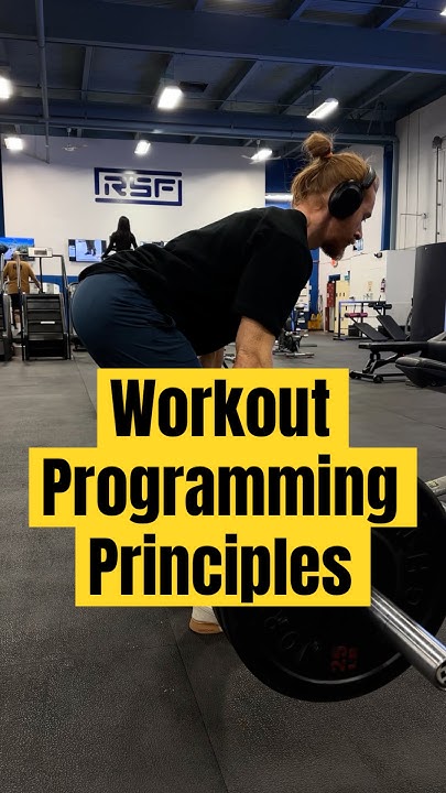 Workout Programming Principles - YouTube