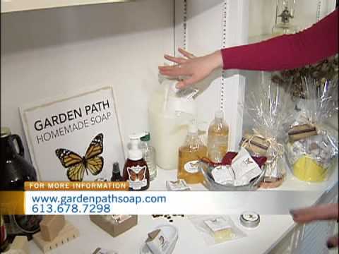 Garden Path Soaps 3 - YouTube