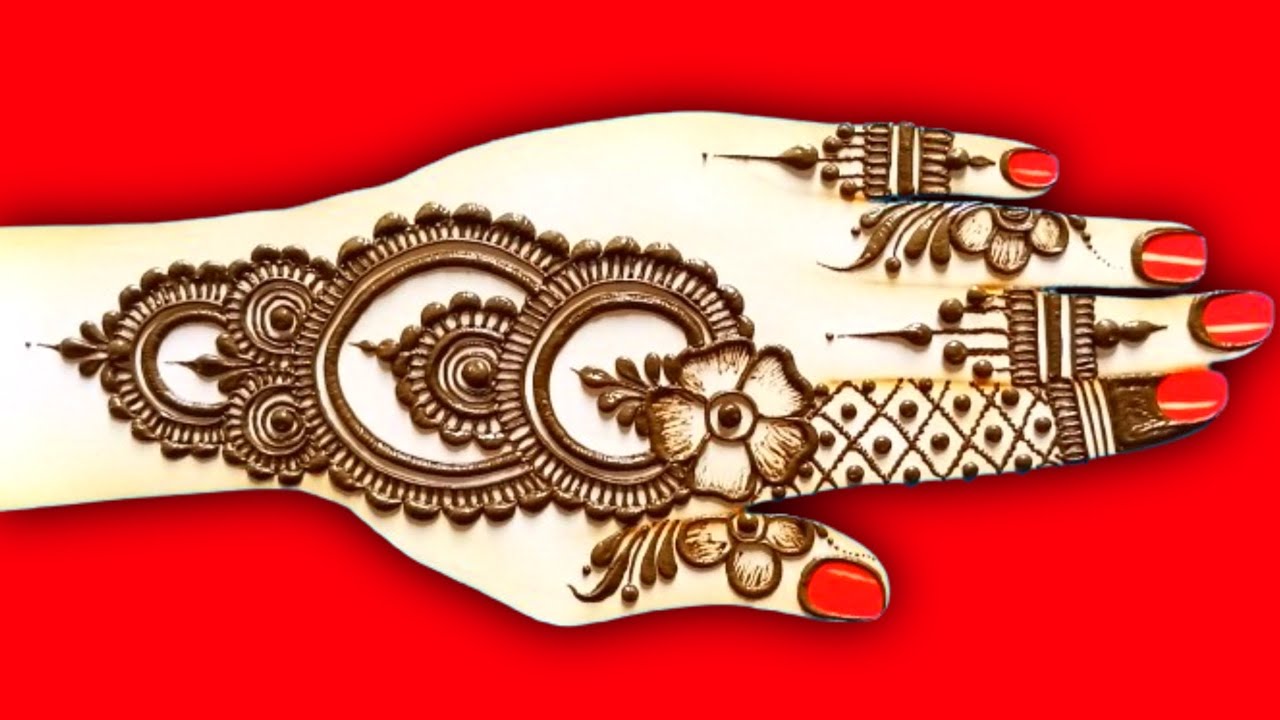 back side mehndi designs/mehndi design simple/mehadikedijayan/mahider ...