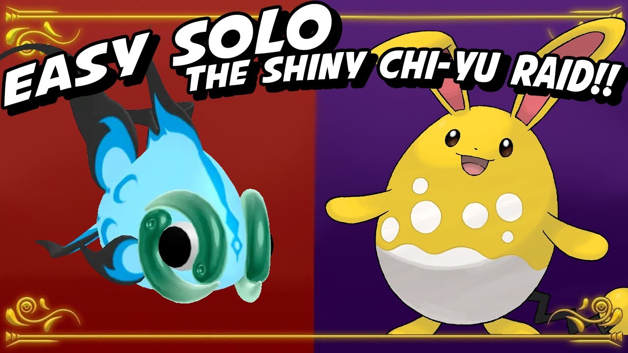 EASY SOLO the SHINY CHI-YU Scarlet& Violet Tera Raid!! - YouTube
