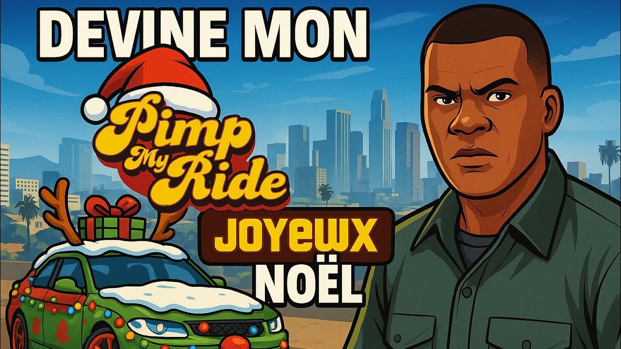 GTA ONLINE- DEVINE MON PYMP MY RIDE (Joyeux Noël) - YouTube