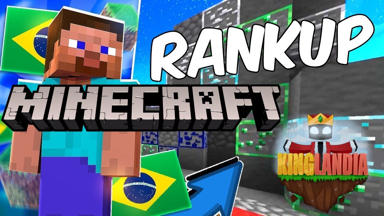 MINECRAFT - SERVIDOR ABERTO - MODO RANKUP - YouTube