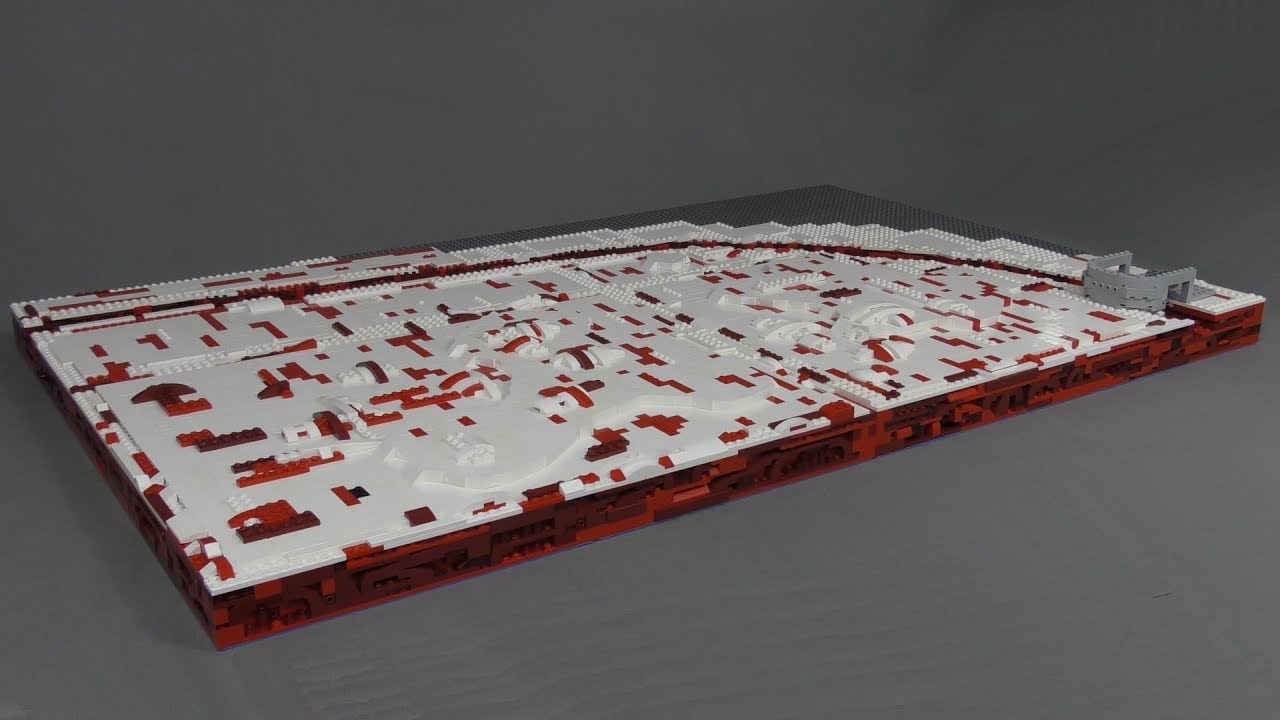 Bitwa Na Crait - LEGO MOC - Odcinek #2 Płyta Bazowa Prawie Gotowa - YouTube