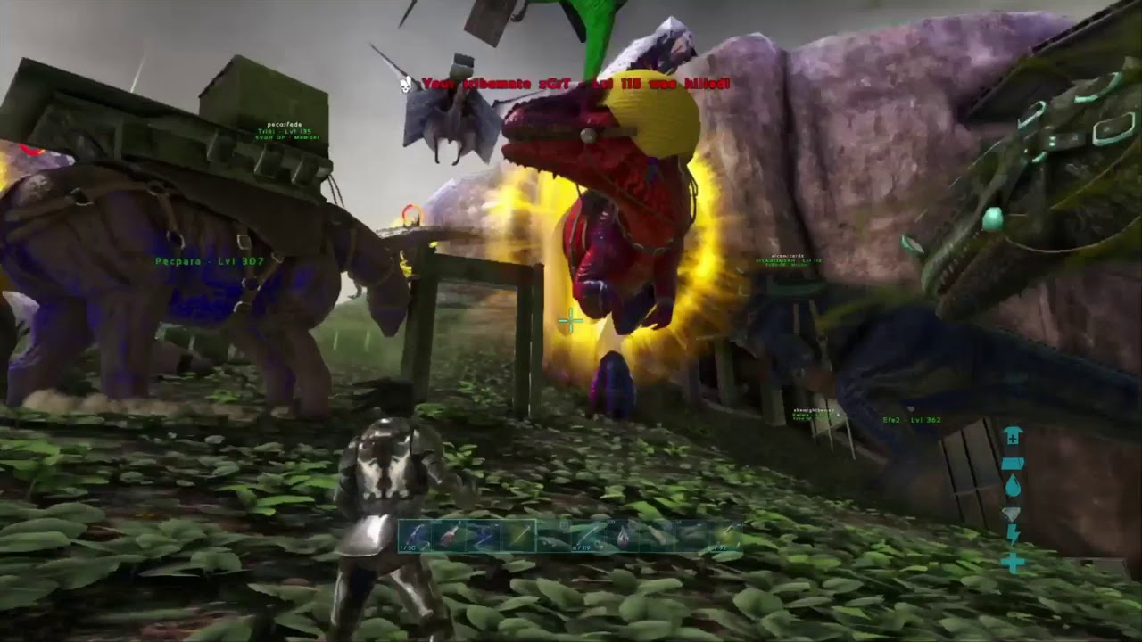 The Wipe Of Power Rangers Main Rag | PvP Highlights | Ark Official PvP ...