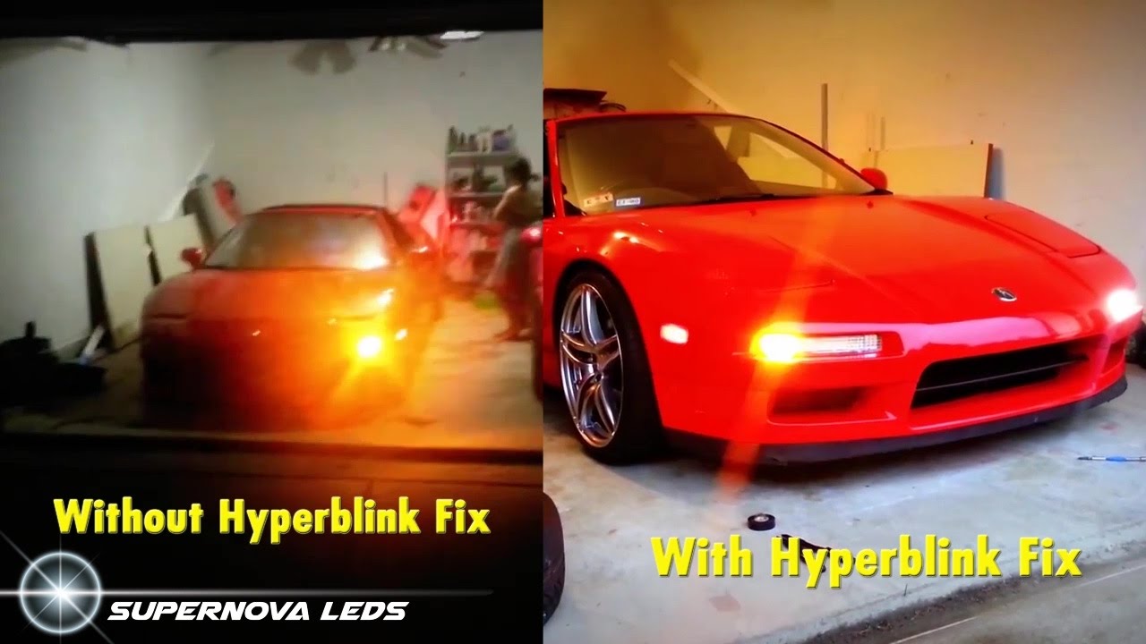 Supernova LEDs - Turn SIgnal LED Hyperblink Fix - YouTube