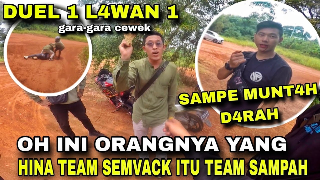 INI ORANG YANG H1NA TEAM SEMVACK ITU TEAM SAMP4H ⁉️DIKRON DAN GHANDI ...