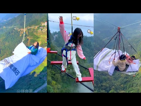 Jumping Beside Mountain: ASMR Mountain Jumping