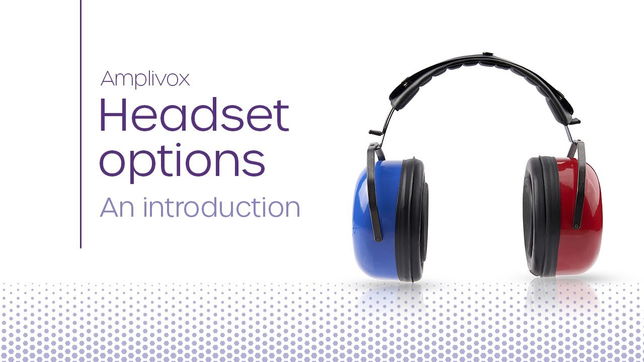 Headset options | An introduction - YouTube