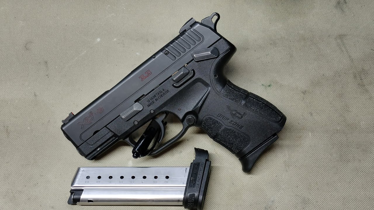 Springfield xde, 9mm new, used gun let's take a look at it. - YouTube