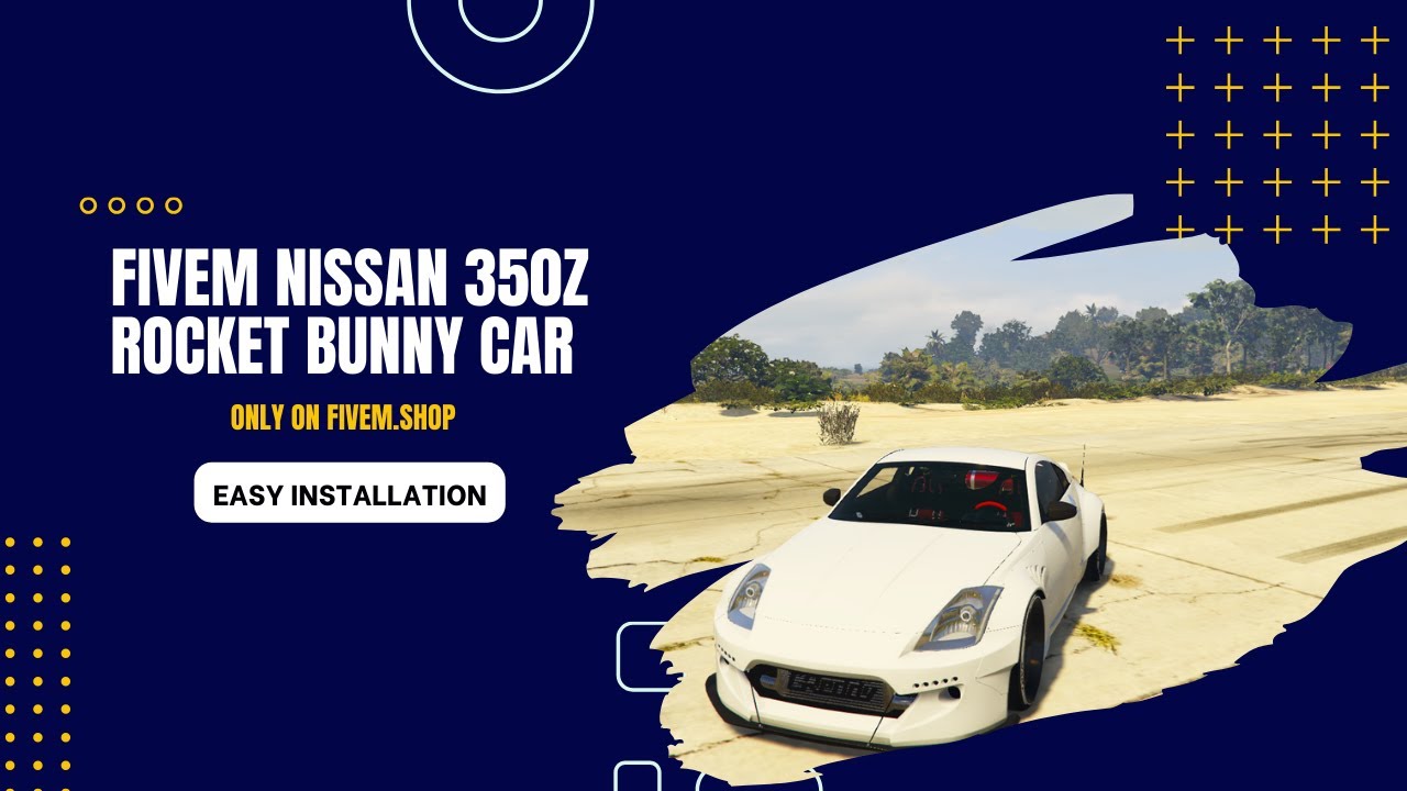 FiveM Nissan 350Z Rocket Bunny Car #fivem #cars #nissan - YouTube