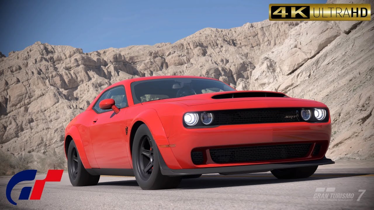 Gran Turismo 7 : Dodge Challenger SRT Demon Graphismes Ultra Réaliste ...