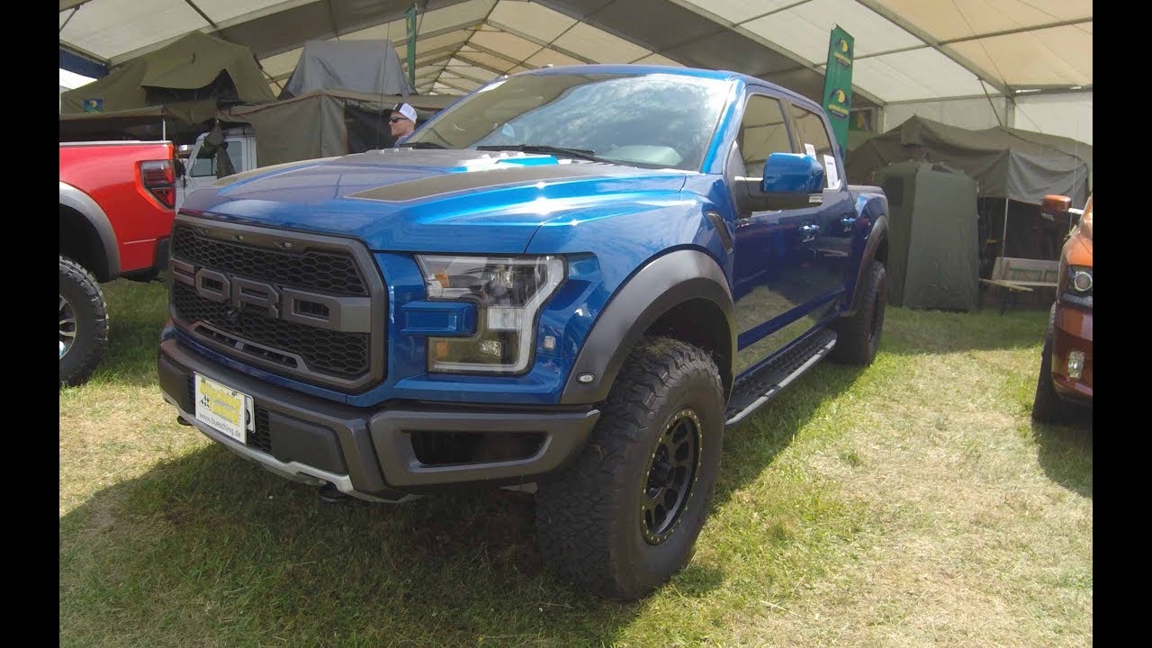 FORD RAPTOR SUPER CREW CAB ! NEW MODEL 2017 ! BLUE COLOUR ! WALKAROUND ...