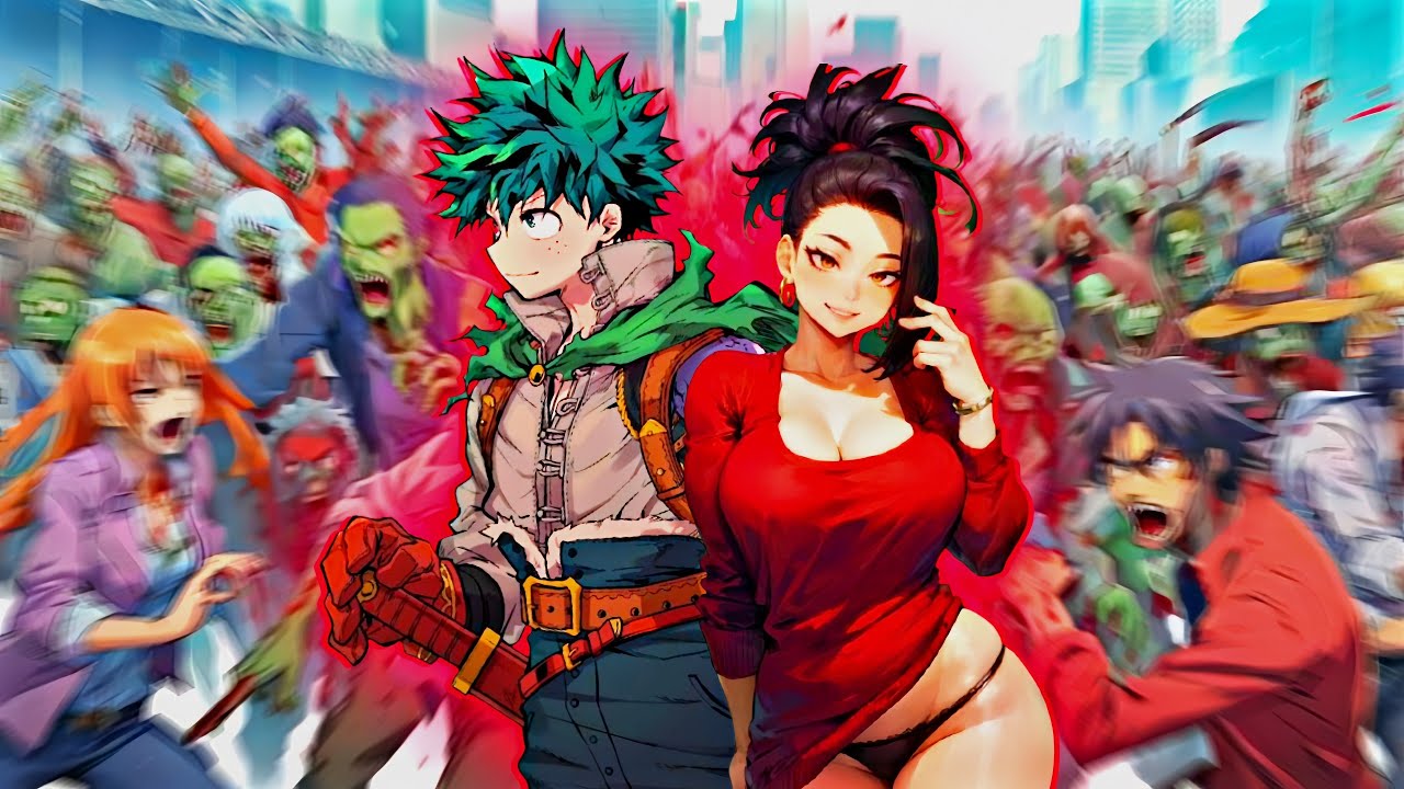 What If Deku Fought Zombie Apocalypse & Had Harem!? | Movie | - YouTube