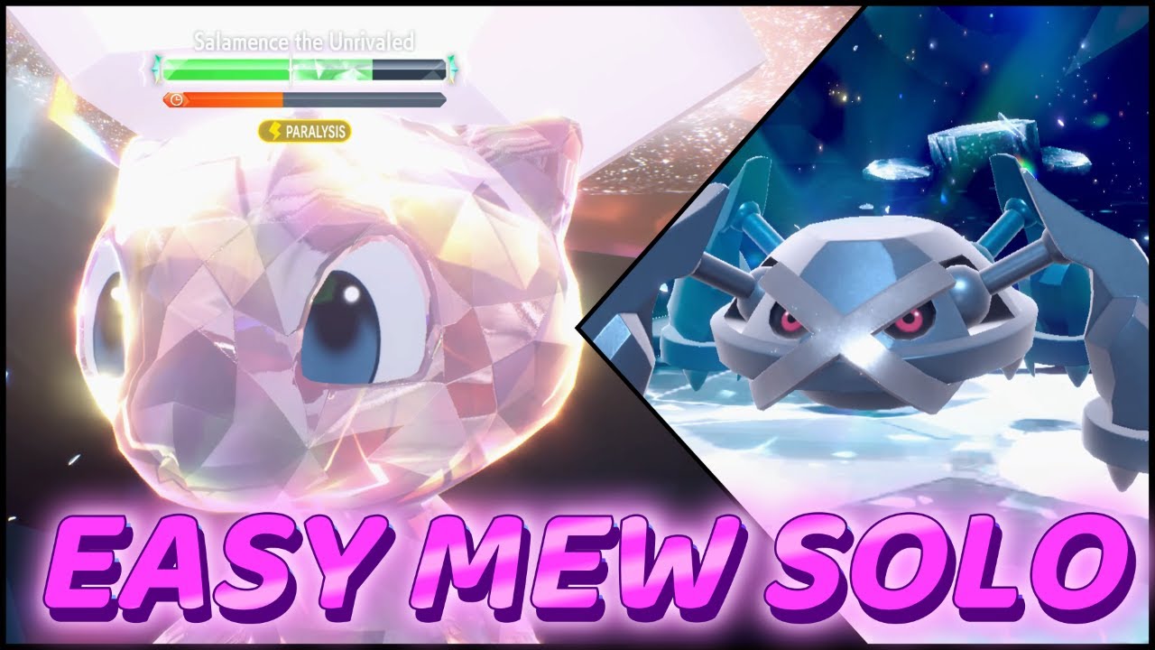 AMAZING MEW BUILD To Solo 7 Star Metagross Tera Raid Event - YouTube