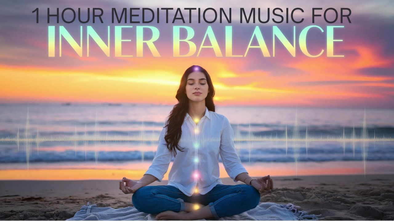 Ocean Waves & Deep Tones 🌊🧘 | 1 Hour Meditation Music for Inner Balance ...