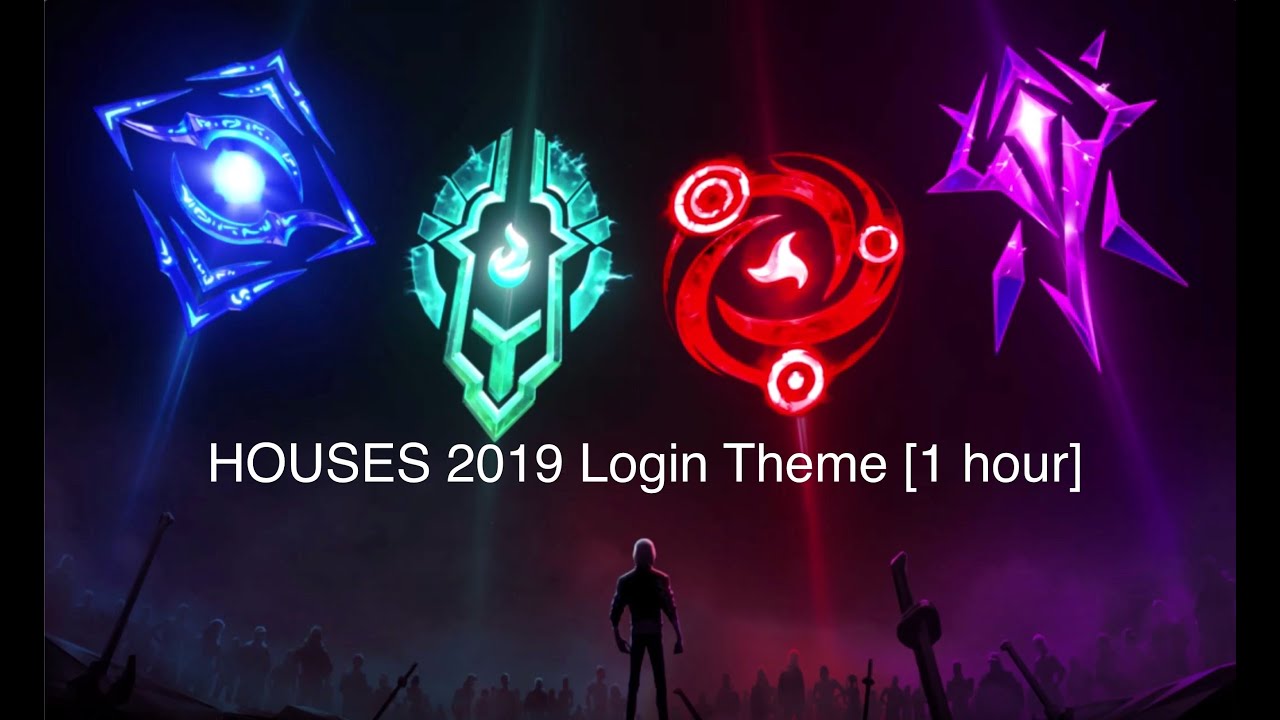 [League of Legends] HOUSES 2019 Login Theme [1 hour] - YouTube