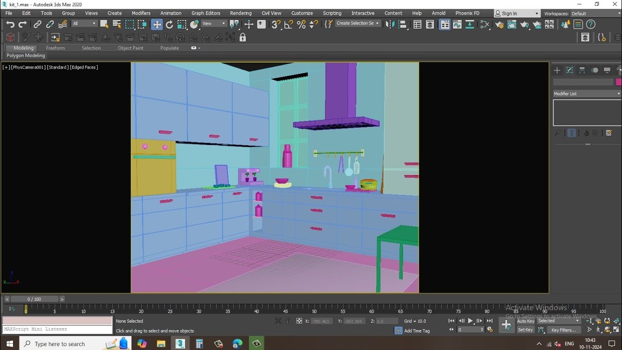 3D Modeling a Designer Kitchen in 3ds Max: A Step-by-Step Guide - YouTube