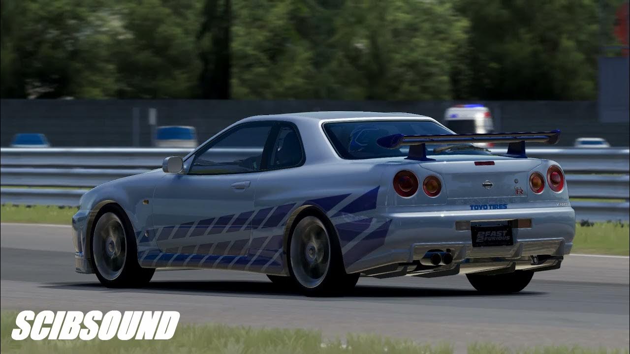 2Fast 2Furious R34 sound in Assetto Corsa ! - YouTube