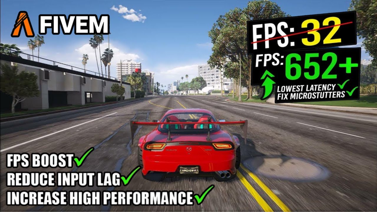 FIVEM (GTA 5): The Best Pack For FPS Boost and Lag Fix / Best Graphics ...