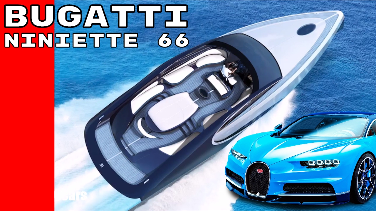 Bugatti Chiron Yacht Named Niniette 66 - YouTube