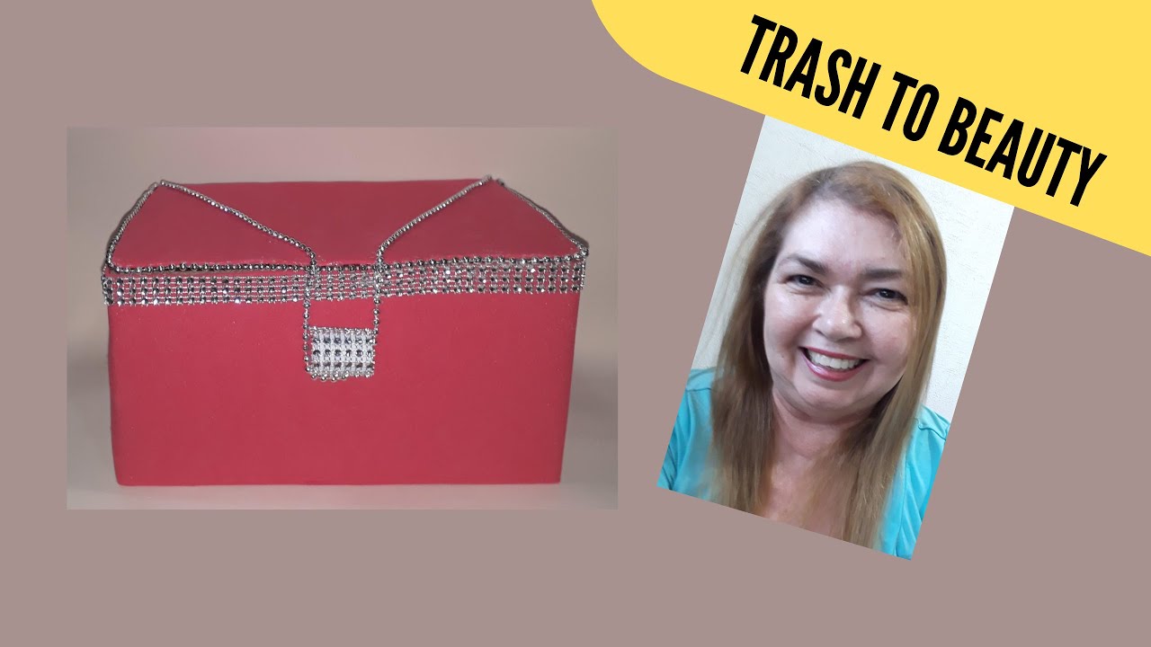 How To Make a Beautiful Box From Cardboard /DIY Box - YouTube