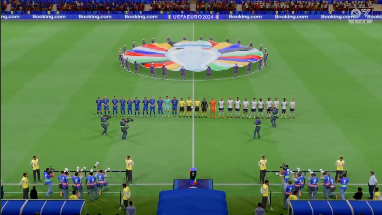 EA SPORTS FC 24: ENGLAND vs. SLOVAKIA - EURO 2024 Round of 16 kickoff ...