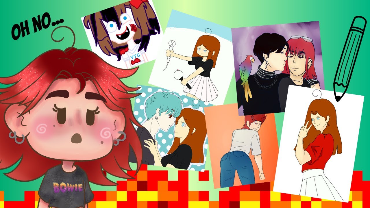 Los DIBUJOS de un NOVATO (en digital) - YouTube