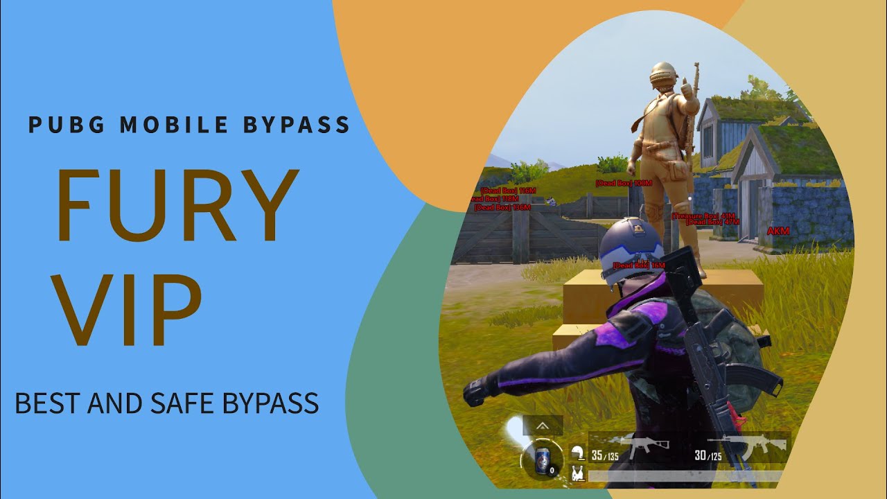 PUBG MOBILE BYPASS / FURY VIP WITH GAMELOOP SAFEST BYPASS - YouTube