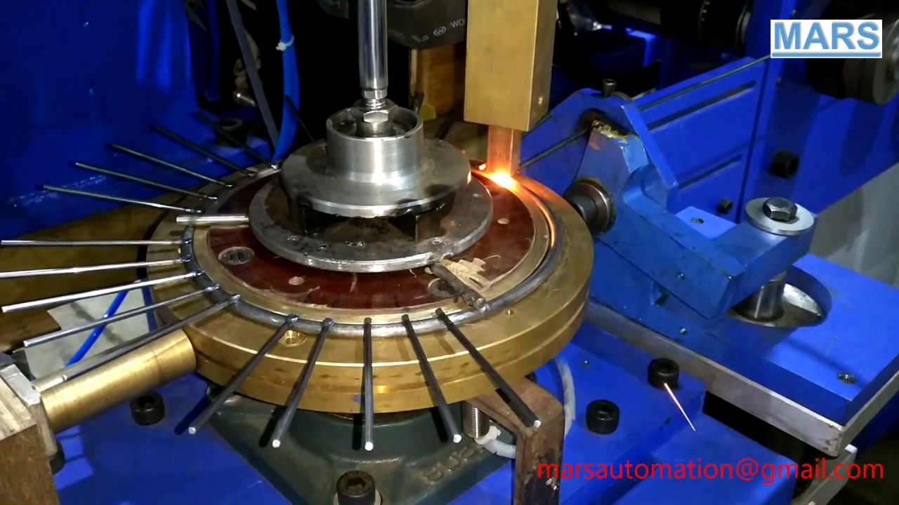 Fanguard Inner Ring Welding Machine - YouTube